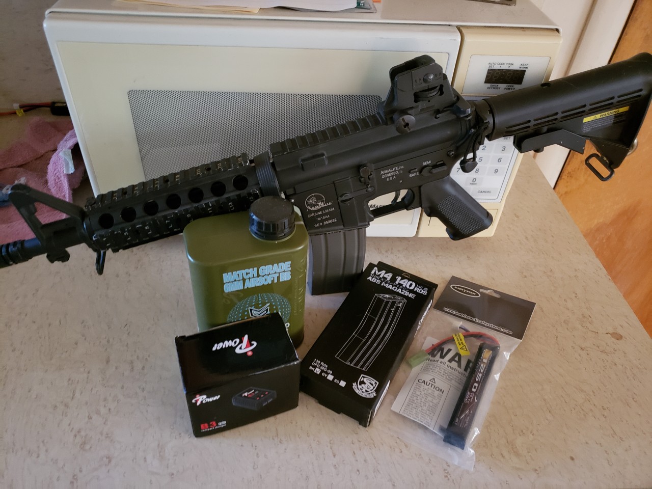 SOLD CA Proline M4 w/lipo, charger, bbs, mag | HopUp Airsoft