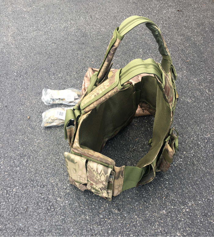 SOLD Kryptek Camo Full USMC Vest Platecarrier setup with pouches and ...