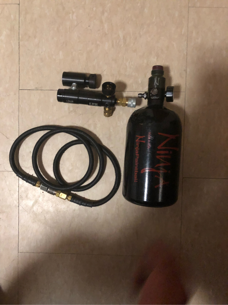 SOLD Ninja hpa rig. | HopUp Airsoft