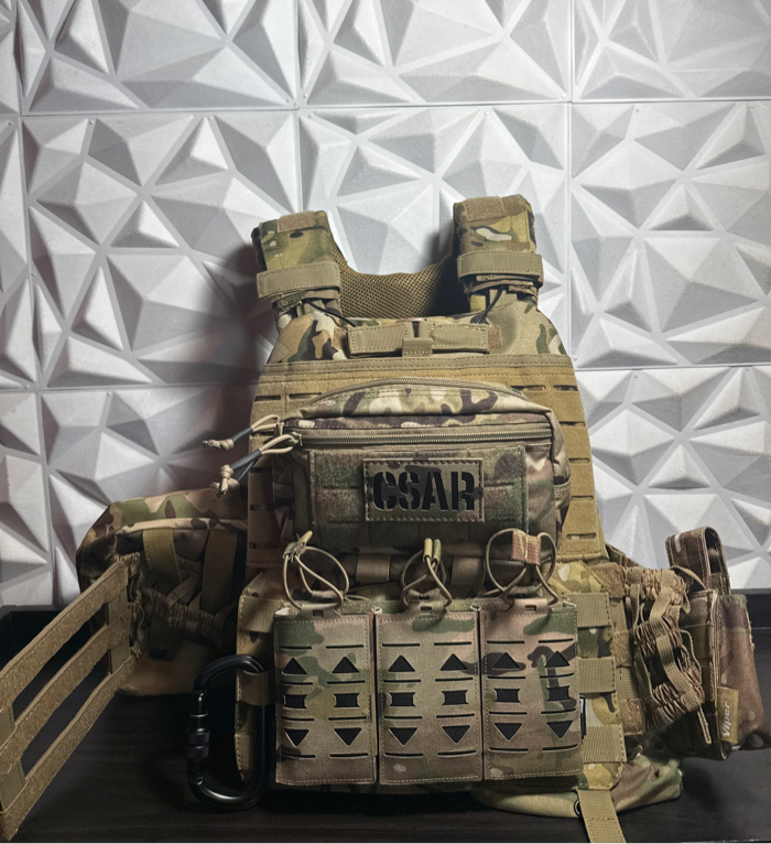 Kitted out Multicam Plate Carrier | HopUp Airsoft