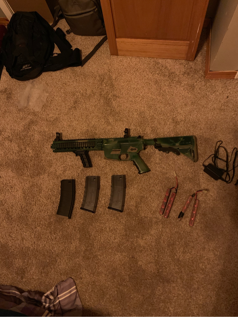 SOLD Gun and accessories | HopUp Airsoft