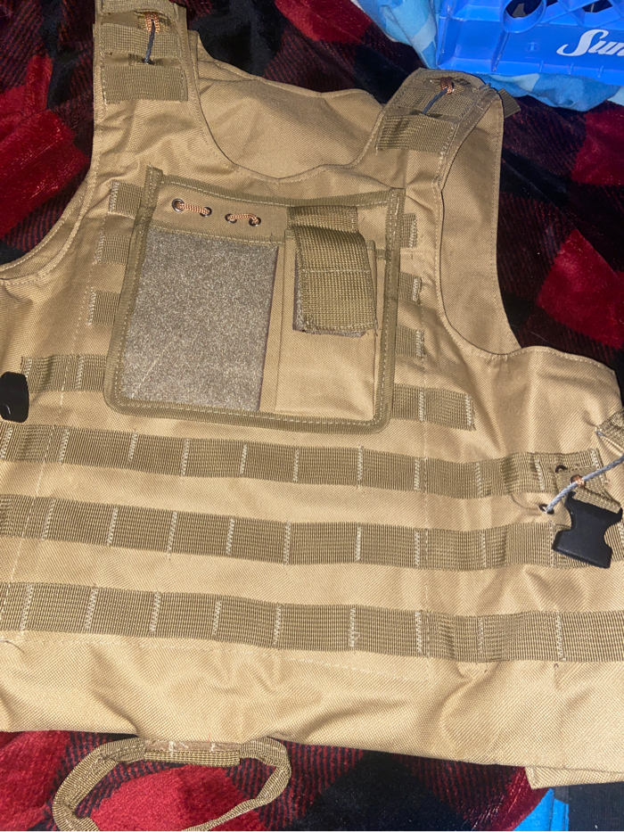 SOLD Tan plate carrier | HopUp Airsoft