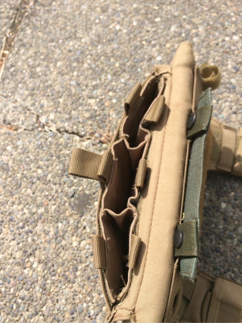 SOLD Tan Plate Carrier | HopUp Airsoft