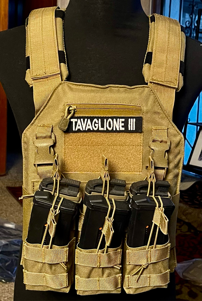 SOLD 🔥SLICKSTER TACTICAL VEST & CHEST RIG (TAN) | HopUp Airsoft