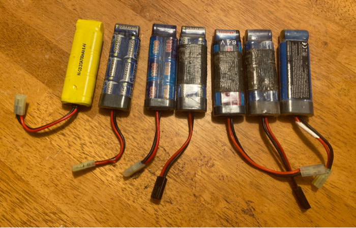 Battery Assortment (8.4/1100-1600) | HopUp Airsoft