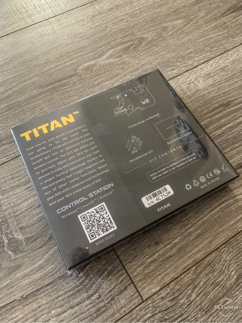 SOLD Gate Titan NEW! Basic Version Rear Wired | HopUp Airsoft