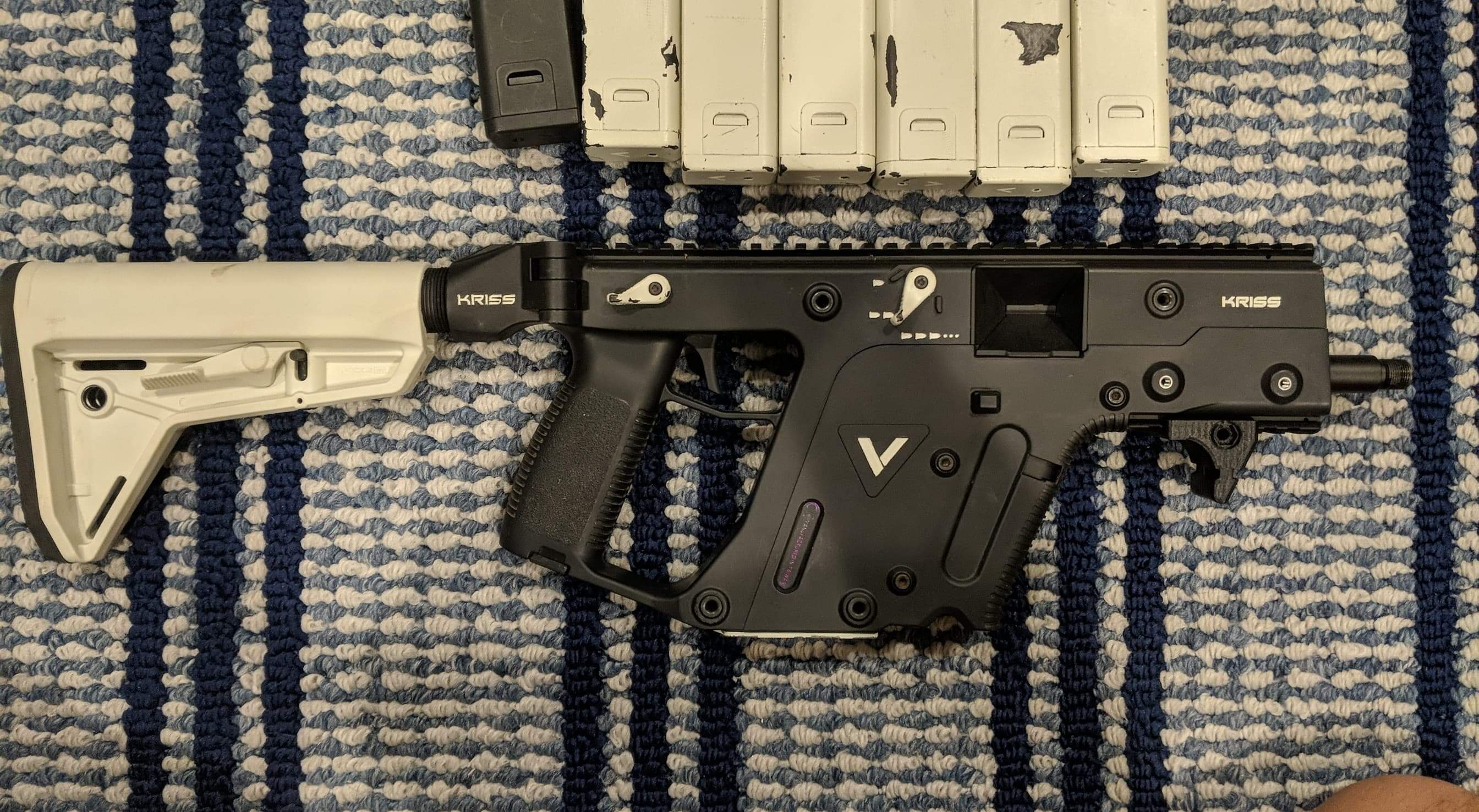 SOLD Krytac Vector, 7 Mags | HopUp Airsoft