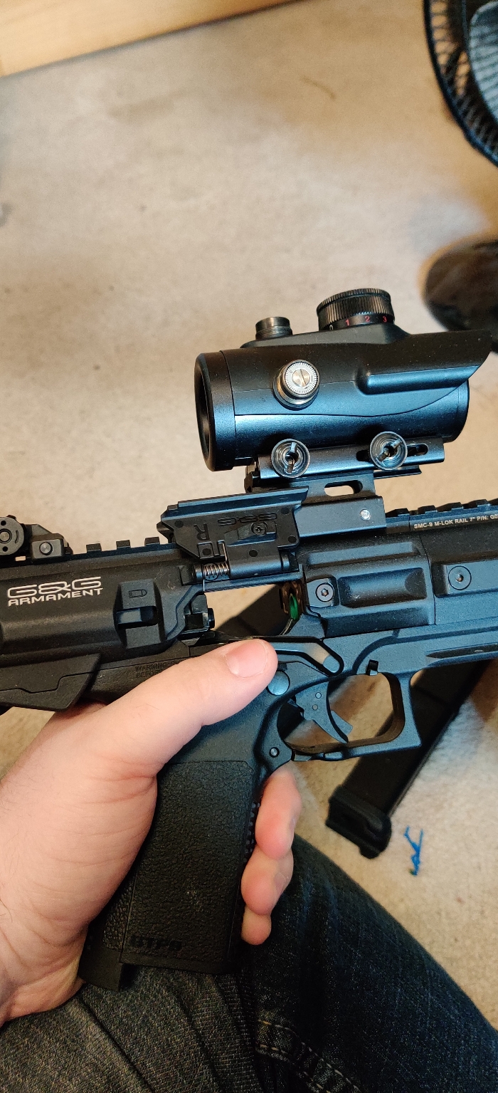 SOLD G&G SMC-9 with custom drum mag | HopUp Airsoft