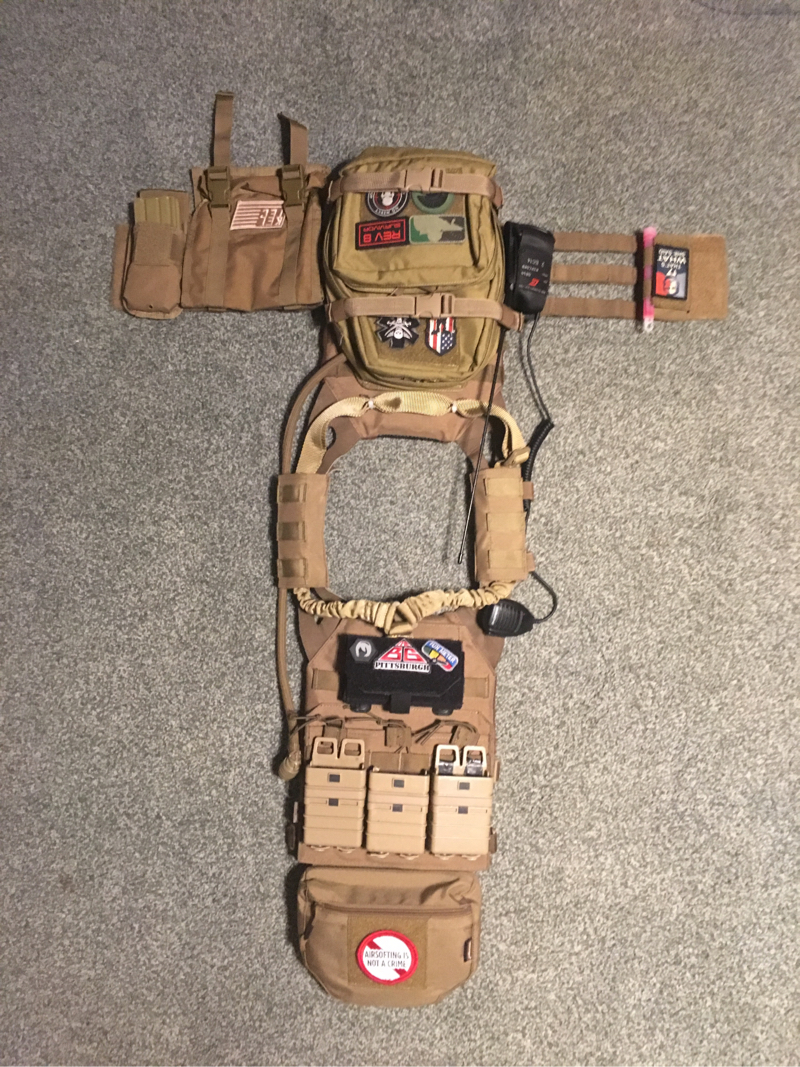 SOLD Coyote Brown JPC plate carrier | HopUp Airsoft