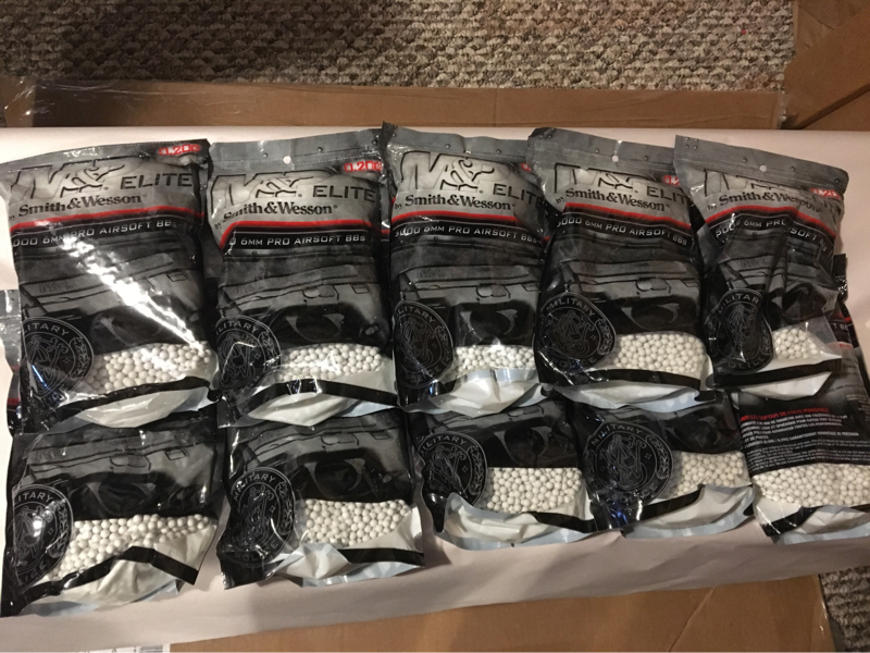 SOLD Airsoft 50,000 rounds of .2g bbs pro competition by smith and ...