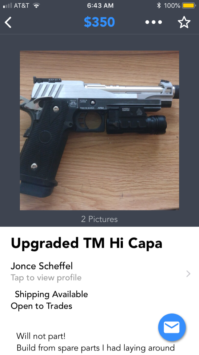 SOLD Hi Capas Parts | HopUp Airsoft