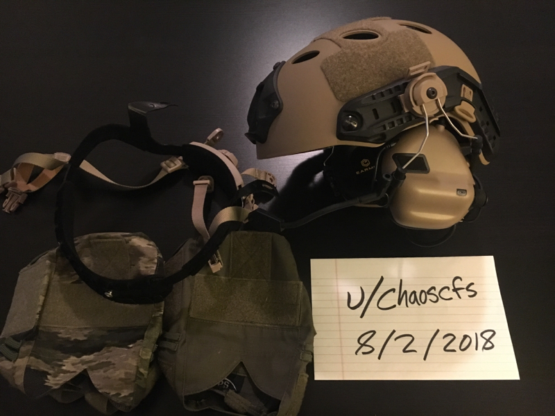 SOLD Bump Helmet w/Earmor M32 Headset | HopUp Airsoft