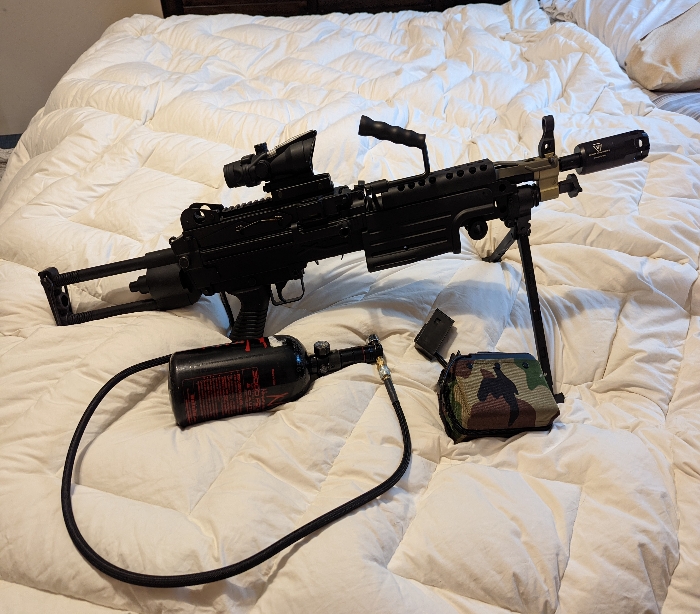 HPA Classic Army M249 | HopUp Airsoft
