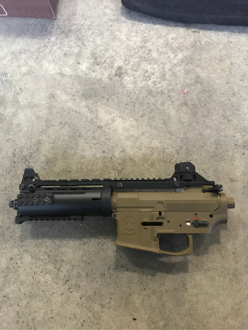 SOLD G&p magpul body with cxp rails | HopUp Airsoft