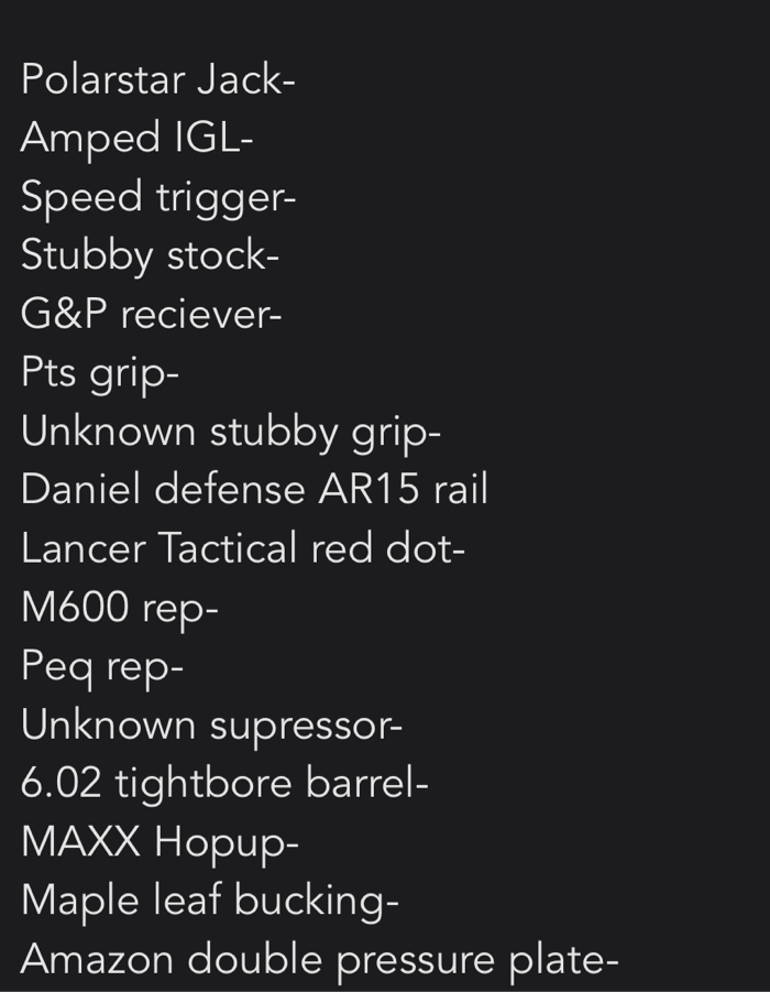 Polarstar Jack Build*READ DISC* | HopUp Airsoft