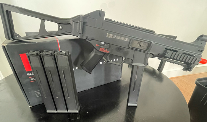 SOLD UMAREX H&K UMP 45 Airsoft GBB SMG by Umarex - Black | HopUp Airsoft