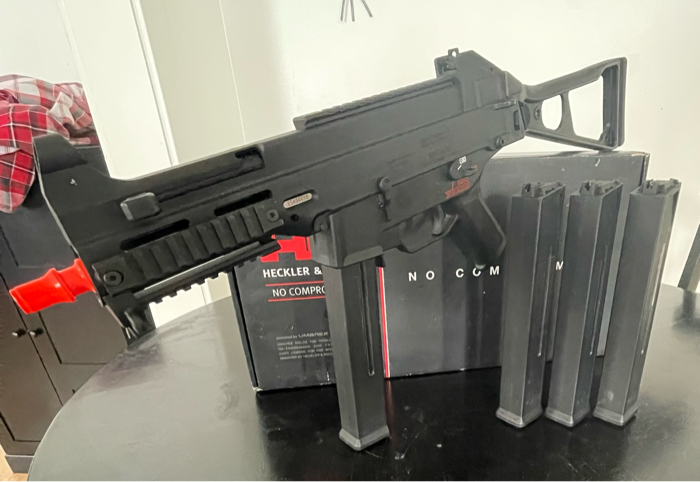 SOLD UMAREX H&K UMP 45 Airsoft GBB SMG by Umarex - Black | HopUp Airsoft