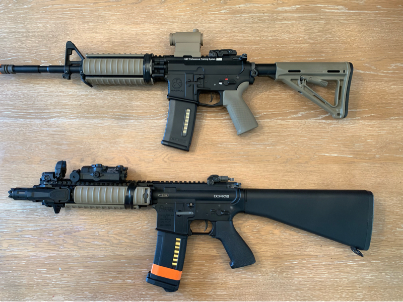 SOLD JS Builds | CUSTOM GATE TITAN DSG MK18 + DSG MAGPUL M4 | HopUp Airsoft