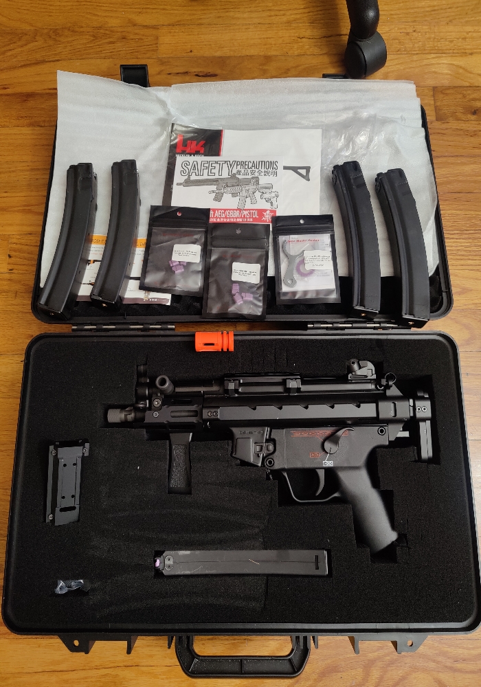 SOLD VFC MP5K GBB Bowmaster Custom Limited Edition | HopUp Airsoft