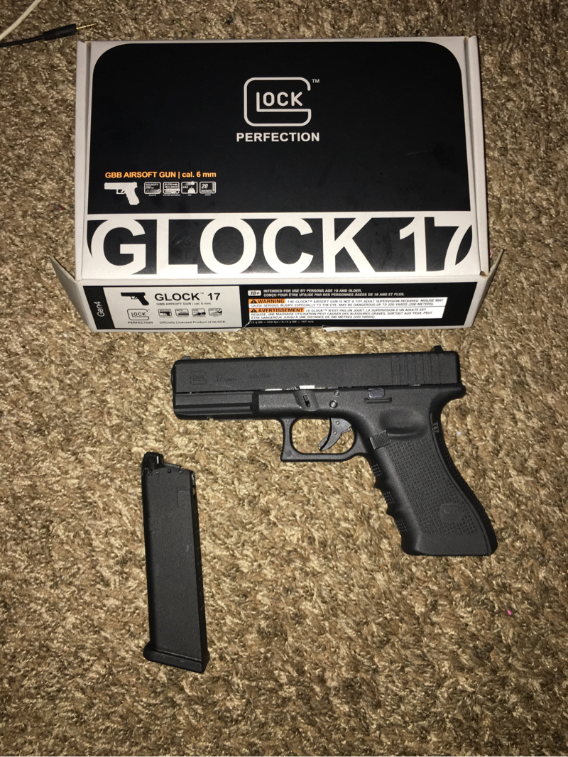 SOLD full blow back Glock 17 | HopUp Airsoft