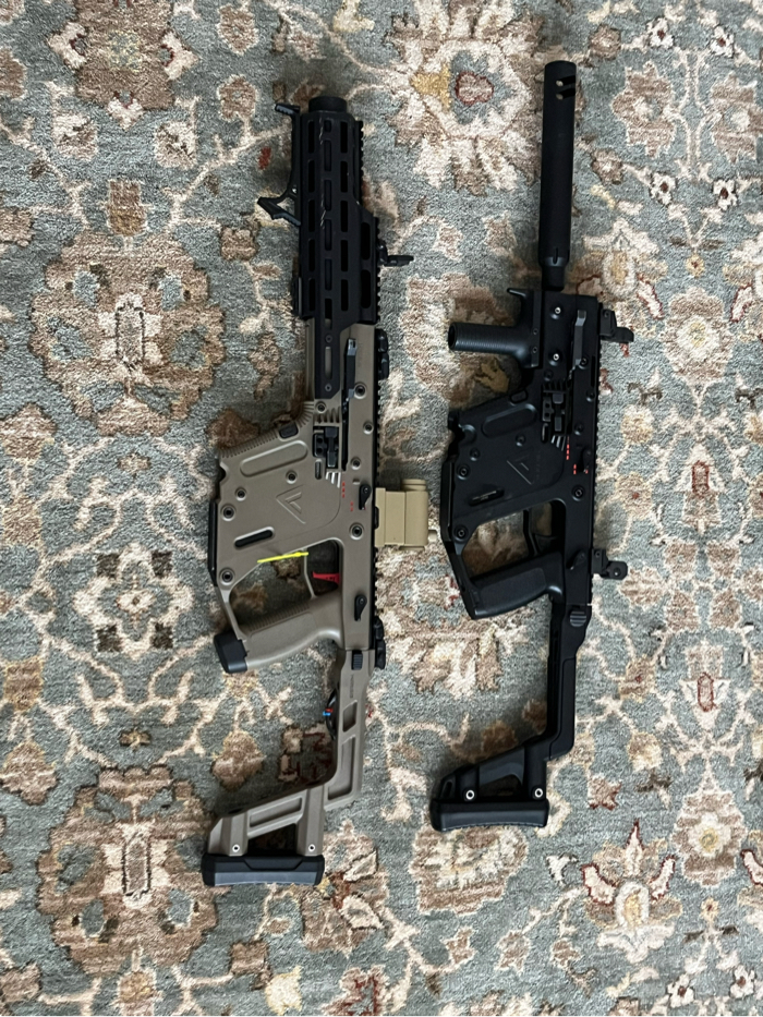SOLD Wts upgraded krytac vector | HopUp Airsoft