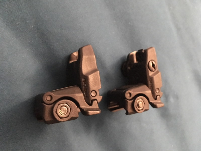 SOLD Magpul MBUS Flip-Up Sights (100% genuine) (New) | HopUp Airsoft