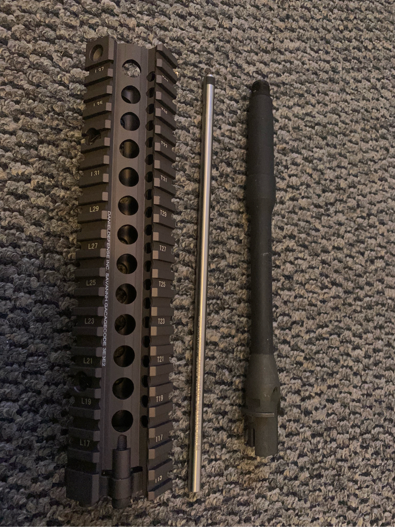 SOLD mk18 rail, outer barrel, rhopped inner barrel | HopUp Airsoft