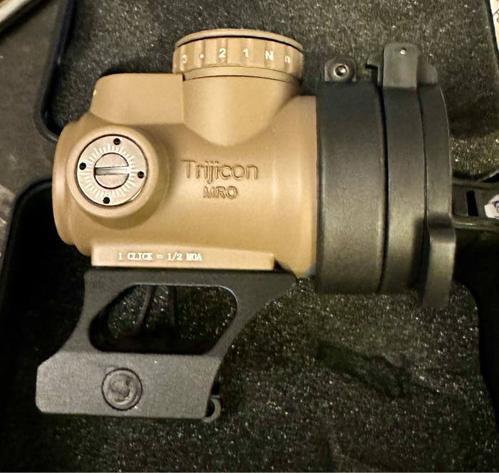 🔥MRO Holographic Red Dot Sight with Riser & Killflash !!!(Tan) | HopUp ...