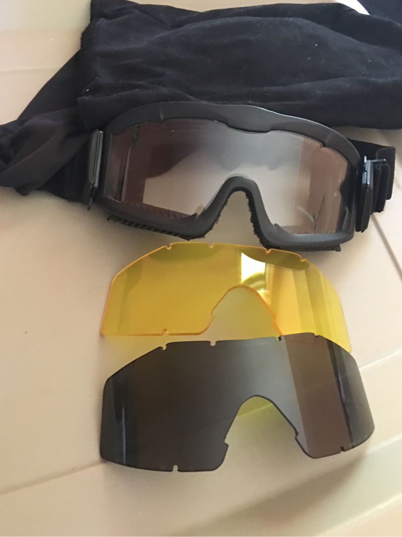 SOLD Snakeskin helmet and Revision goggles | HopUp Airsoft