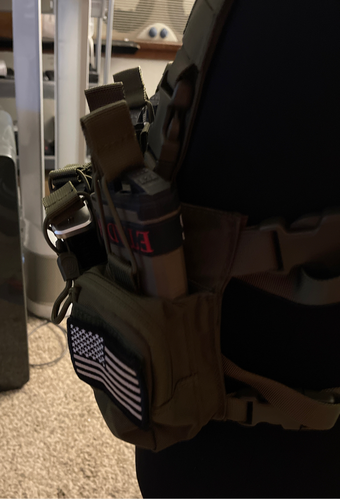 🔥 D3CR-H Heavy Chest Rig(Color: OD GREEN ) | HopUp Airsoft