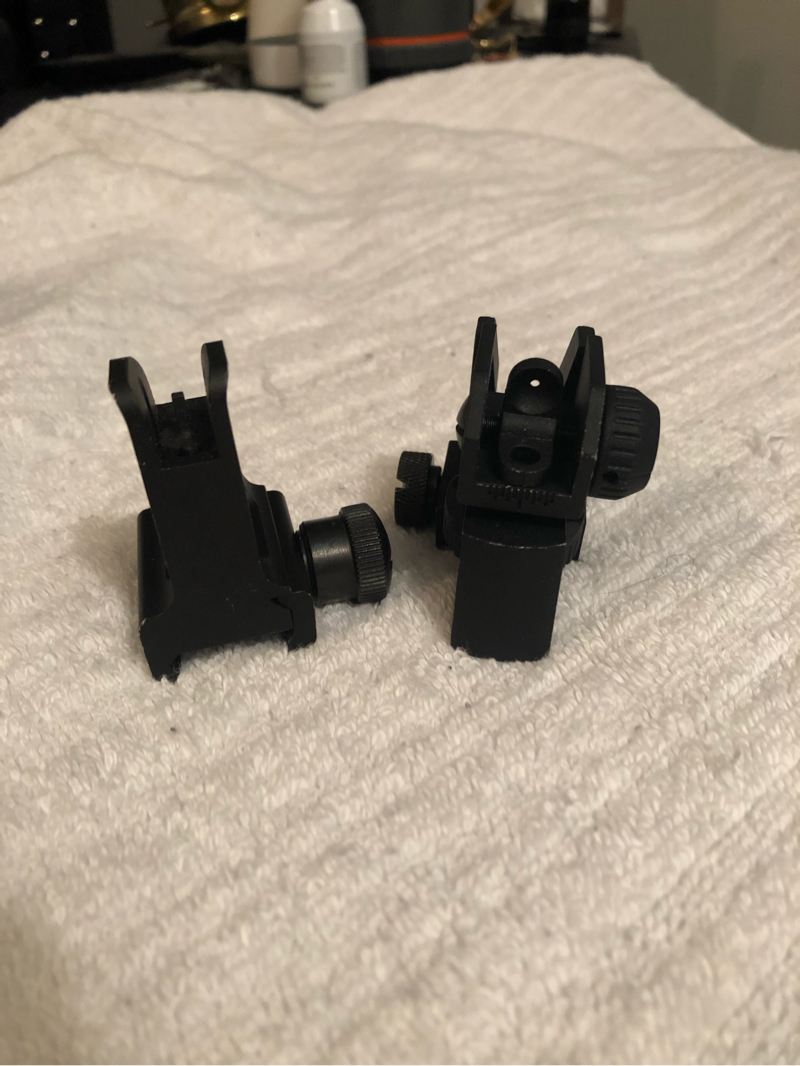 SOLD krytac front and rear sights | HopUp Airsoft