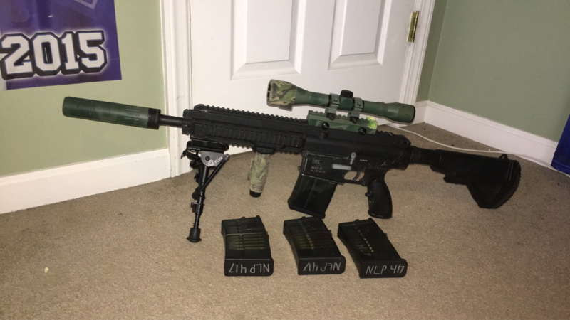 SOLD VFC 417 DMR w/ 4 mags | HopUp Airsoft