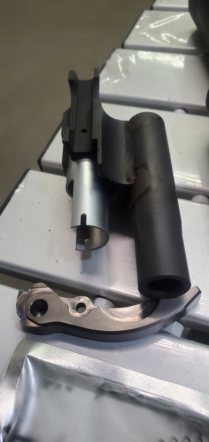 SOLD Vfc mp5 gbb crusader steel bolt / titanium hammer / 130% spring ...