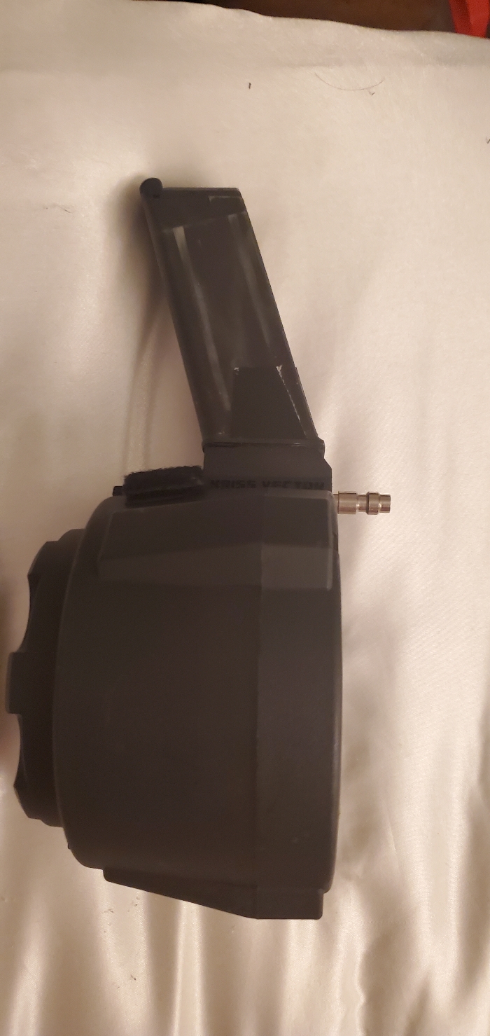 SOLD KWA Kriss Vector HPA Drum Mag electronic | HopUp Airsoft