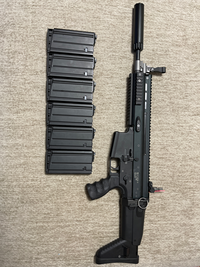 SOLD We Tech Scar H GBBR | HopUp Airsoft