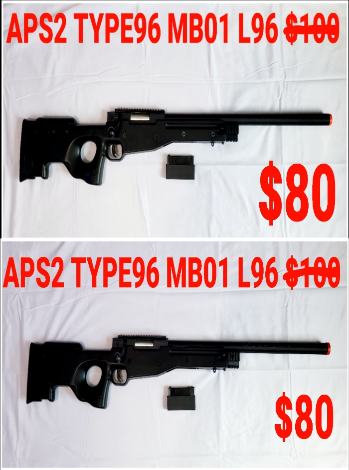 SOLD XMAS Deal WELL APS2 L96 MB01 Type96 Sniper | HopUp Airsoft