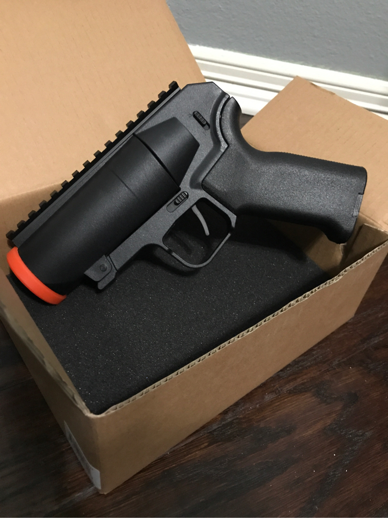 SOLD BRAND NEW GRENADE LAUNCHER + PATCH | HopUp Airsoft