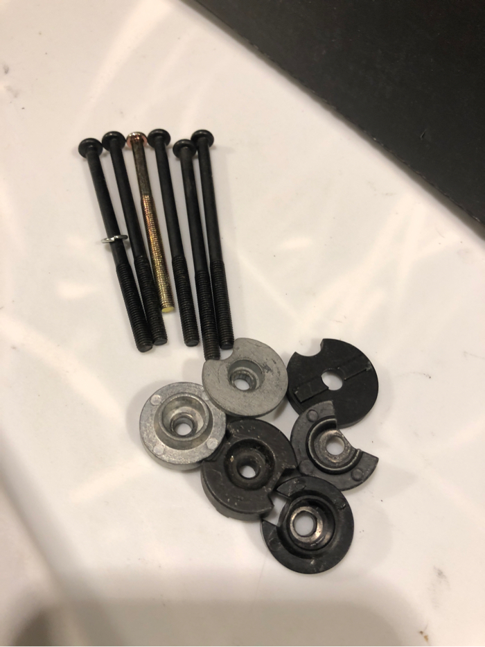 SOLD 5x Sets of M4 M16 Buffer Tube Screws and washers/ Inner Plates ...