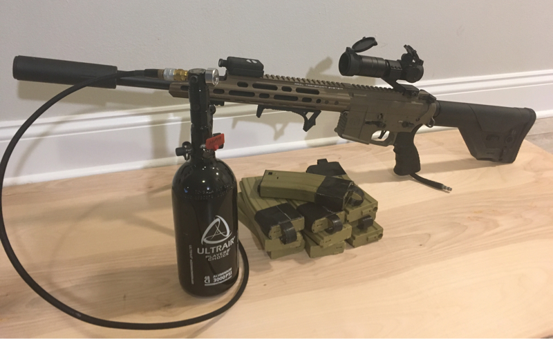 SOLD Krytac Polarstar HPA DMR complete kit | HopUp Airsoft