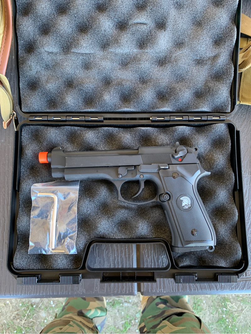 SOLD M9 Blowback Beretta For Sale | HopUp Airsoft