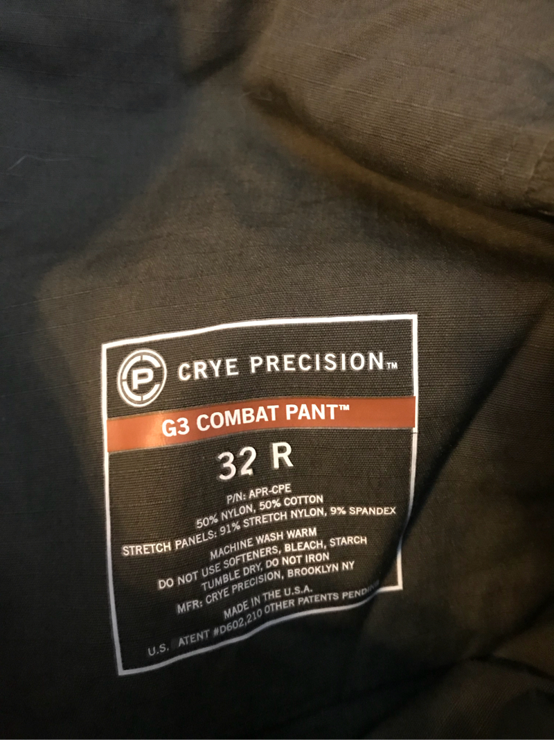 SOLD crye g3 combat pant ranger green | HopUp Airsoft