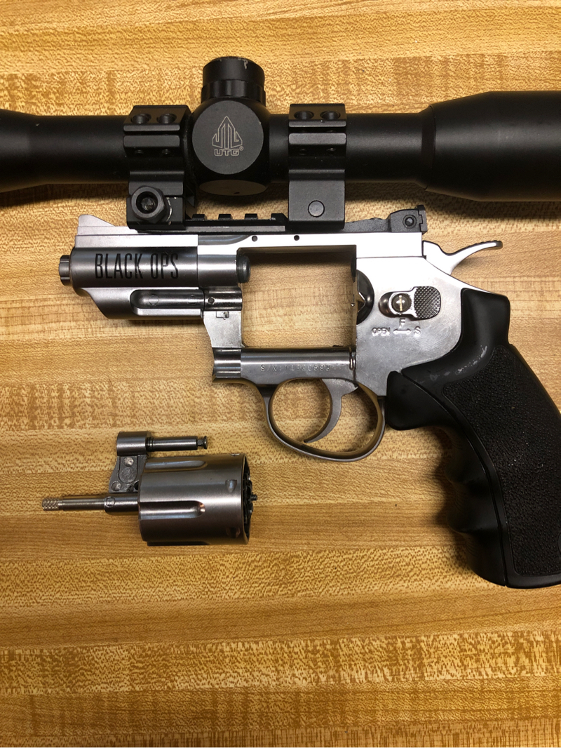 Black ops 2" revolver | HopUp Airsoft