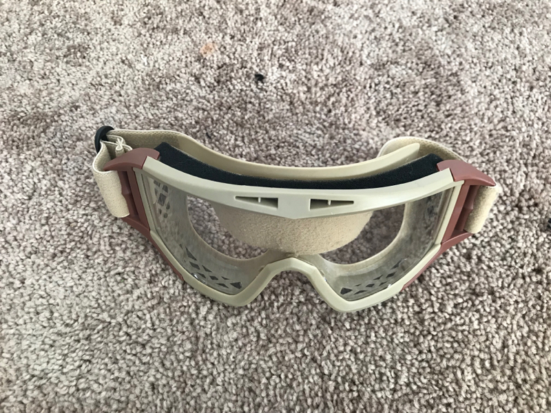 SOLD Tan Goggles | HopUp Airsoft