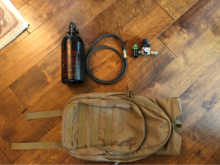 SOLD Tank setup with condor backpack | HopUp Airsoft