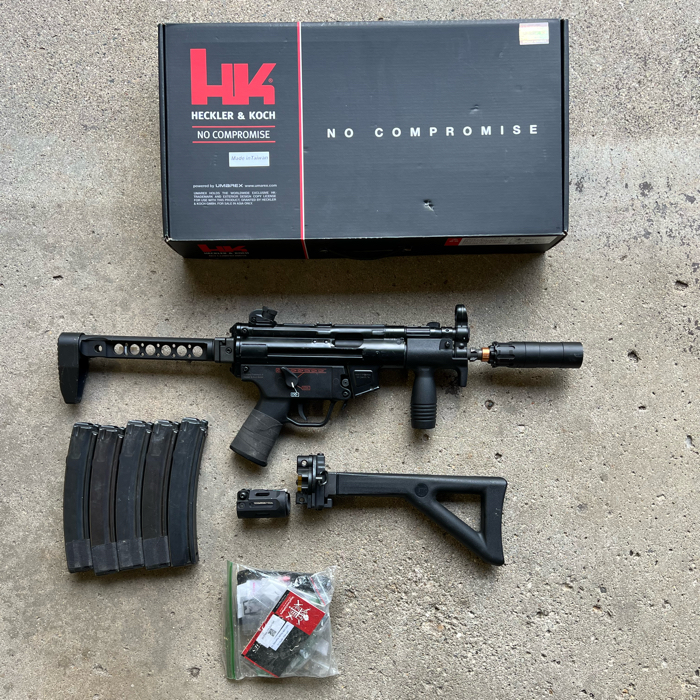 SOLD VFC MP5k gbb package | HopUp Airsoft