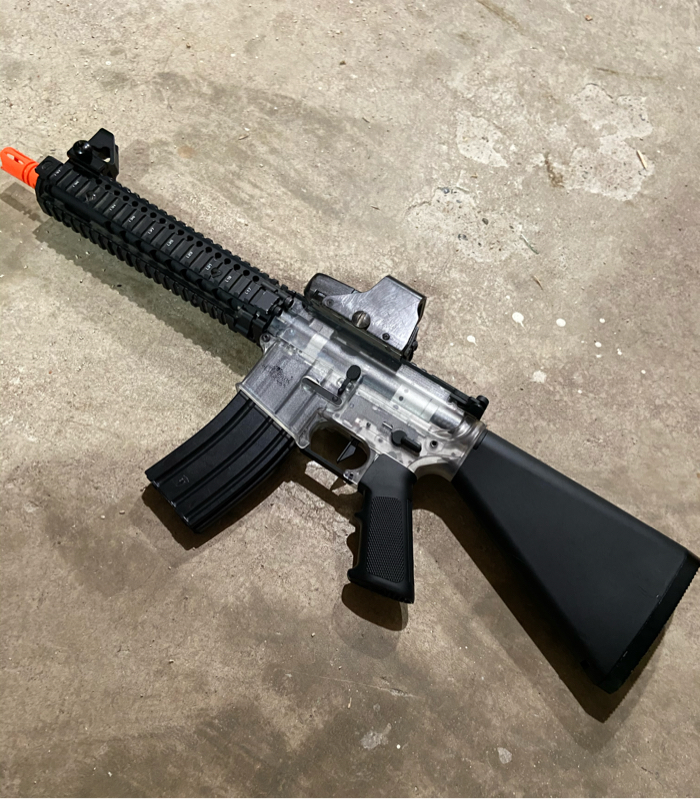 SOLD Clear m4 body | HopUp Airsoft