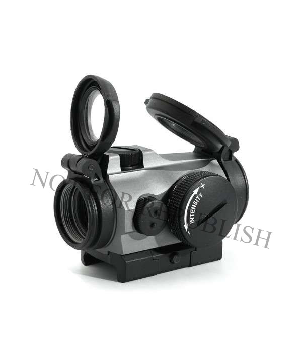 Gray T2 Style Red Dot Optic Low Riser | HopUp Airsoft