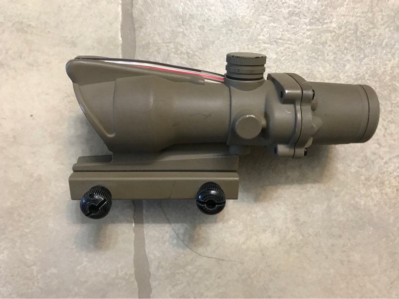 SOLD Terminus Optics 4x32 fiber optic Acog | HopUp Airsoft