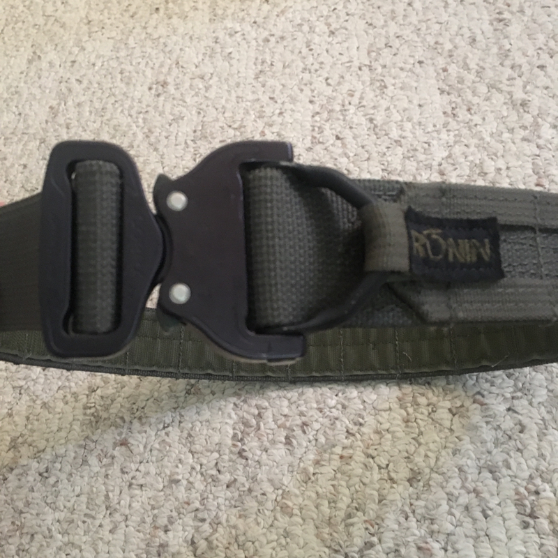 SOLD Ronin Task Force Belt Small Ranger Green | HopUp Airsoft