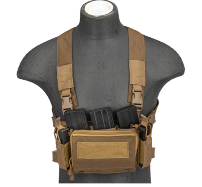 🔥SALE🔥D3CRM Micro Chest Rig (Color: Coyote) | HopUp Airsoft